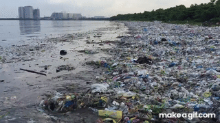 Plastic Pollution in Manila, Philippines on Make a GIF