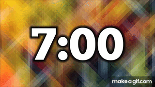 7 Minute Timer on Make a GIF