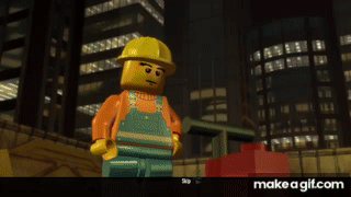 LEGO Rock Bank Explosion on Make a GIF