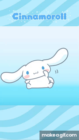 Jump High! 💙 #Cinnamoroll #Sanrio #shorts #animation on Make a GIF