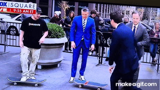 Pete Hegseth Groin Shot With Skateboard on Make a GIF